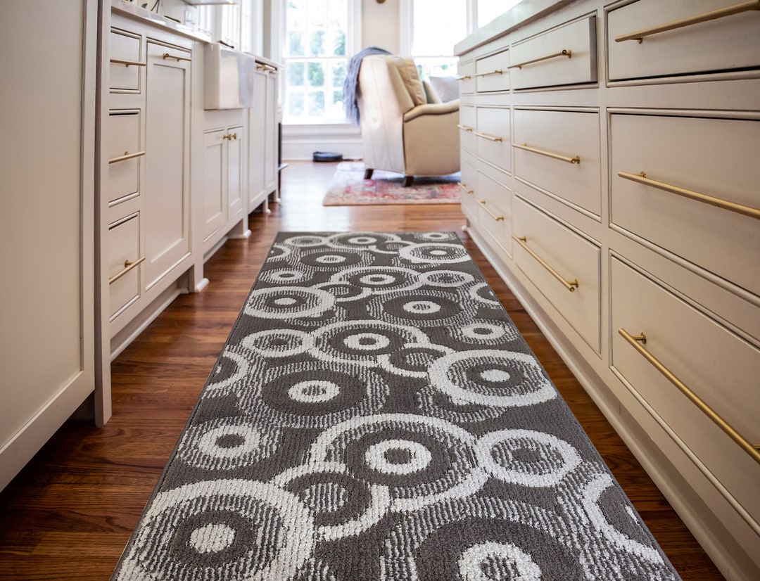 Kitchen Floor Carpet Runner Rugs Customized Length Non Slip Rubber ...
