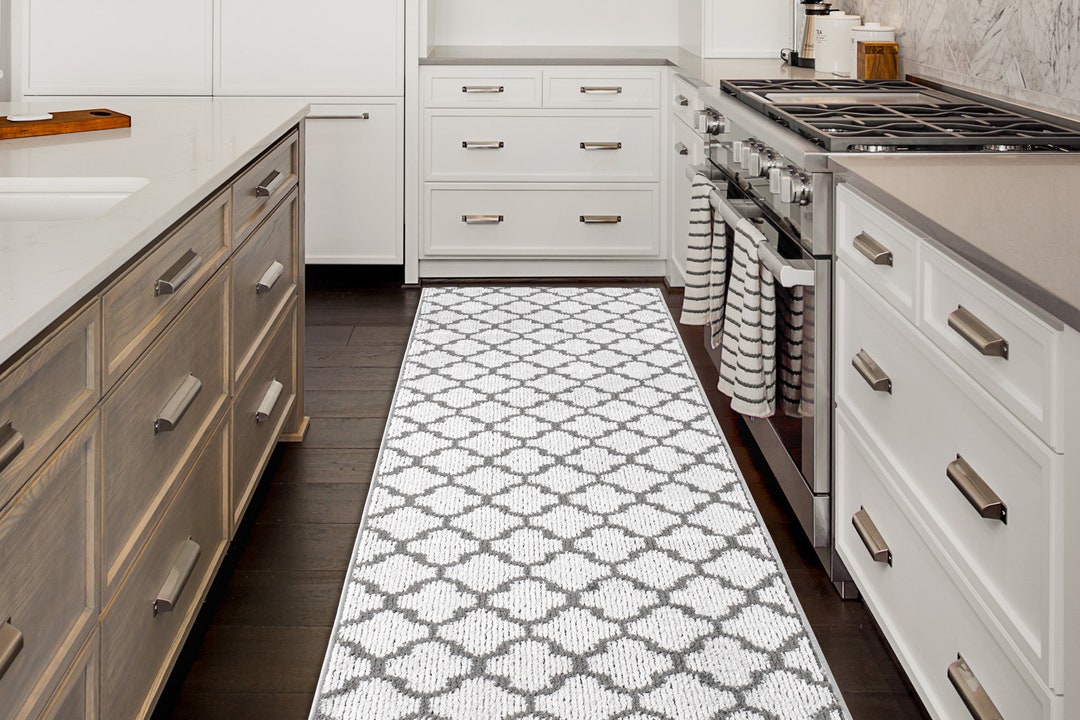 Custom Size Hallway Kitchen Runner Rug, Anti-slip, Narrow Slim Width ...
