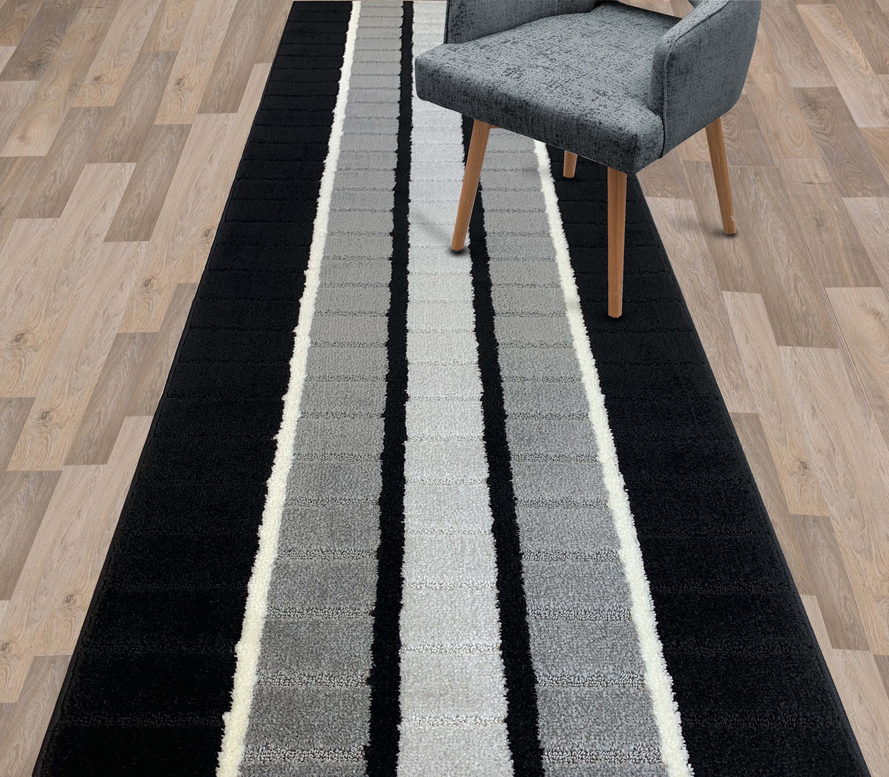 Custom Size Modern Kitchen Hallway Laundry Room Carpet Runner Rug With ...