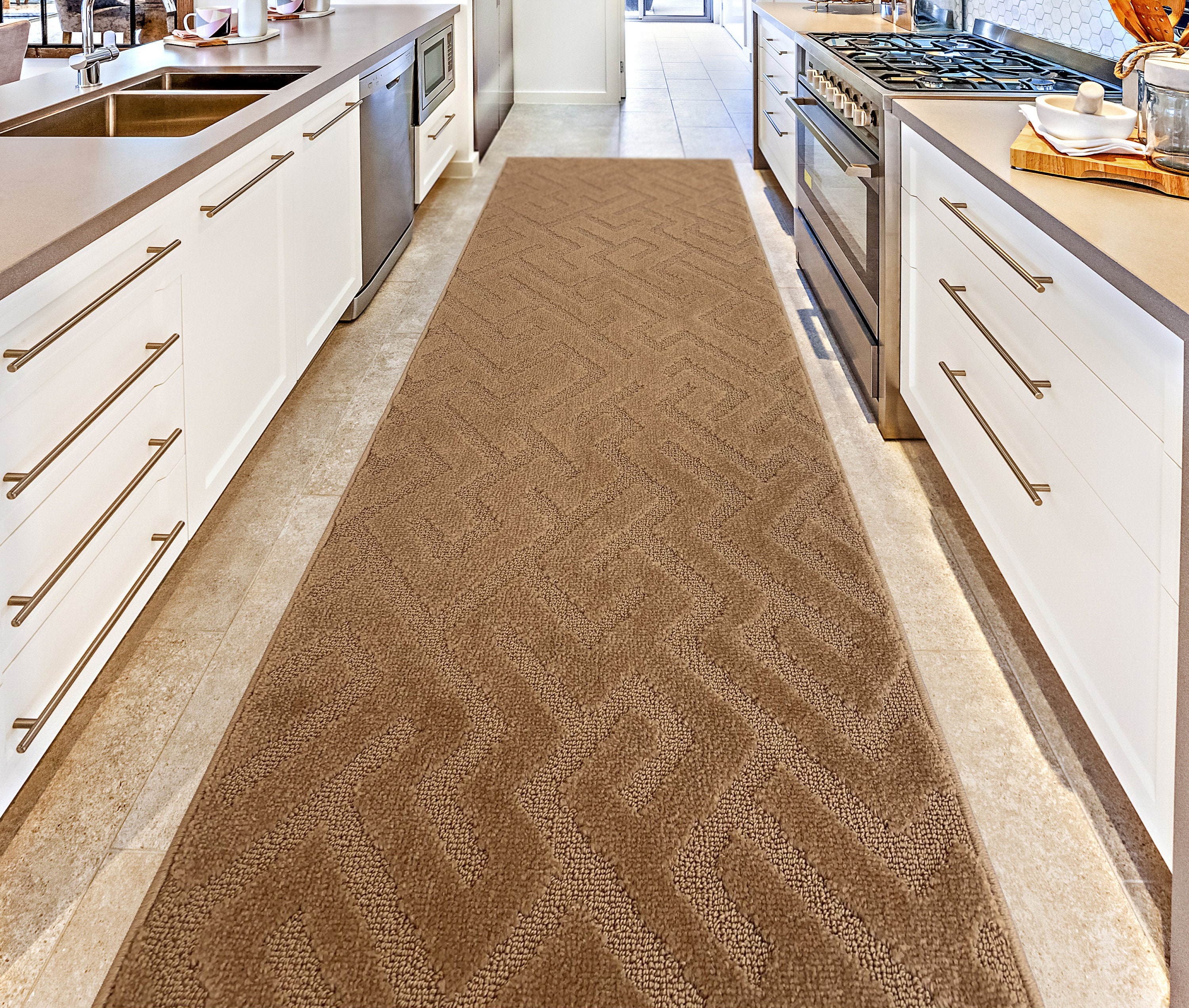 Modern Custom Size Narrow Width Carpet Roll Runner Rug for - Etsy