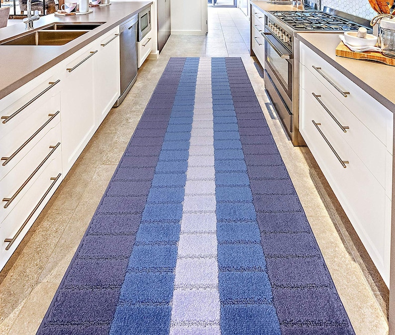 Custom Size Wide Width Non Skid Rubber Backed Runner Rug for | Etsy