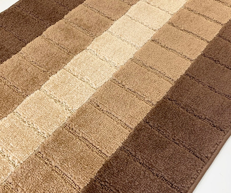 Non Skid Indoor Custom Size Hallway Runner Rug by the Foot | Etsy