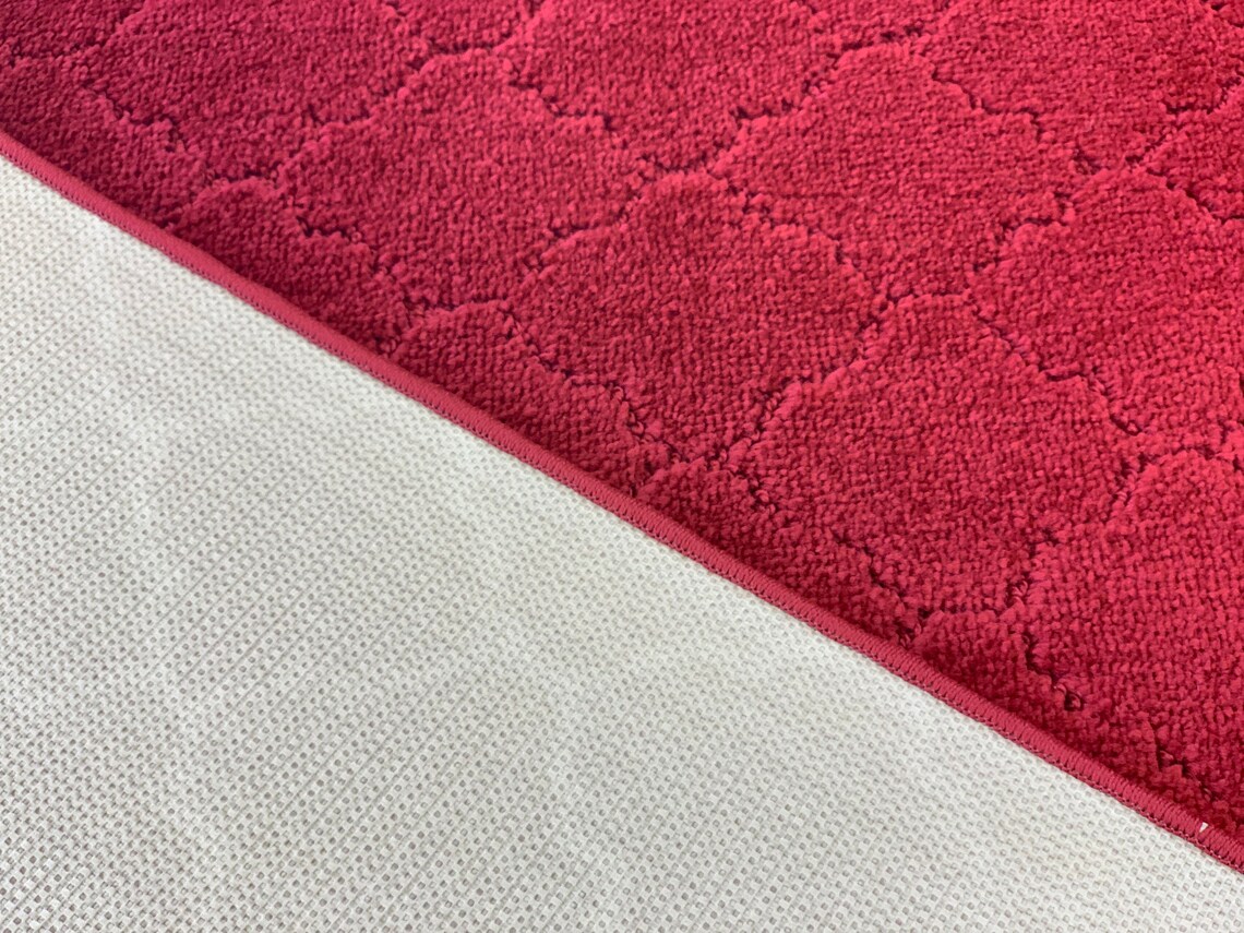 Burgundy Non Skid Carpet Runner Rug 31 Inch Wide X 6 8 10 12 15 20 Foot ...