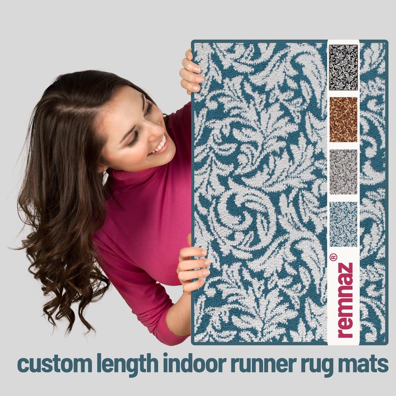 Custom Cut Rug Blue - Etsy