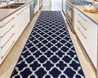 Stair Runner Navy - Etsy