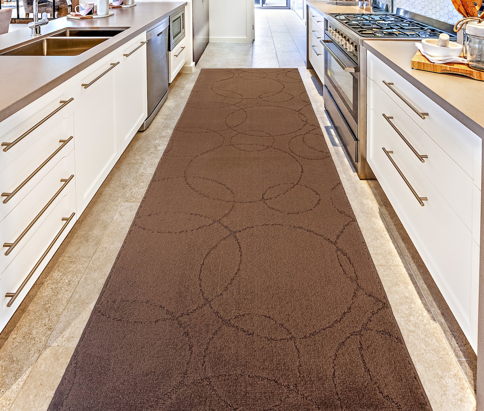 Carpet Runner Rug for Extra Wide Kitchen Area Floor With Non - Etsy