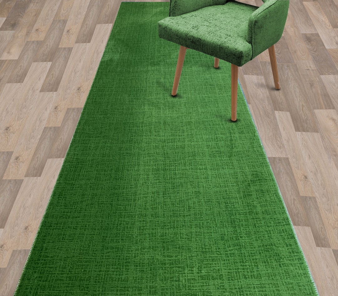 Carpet Runner Rug for Narrow HALLWAY ENTRYWAY KITCHEN Low Profile Light ...