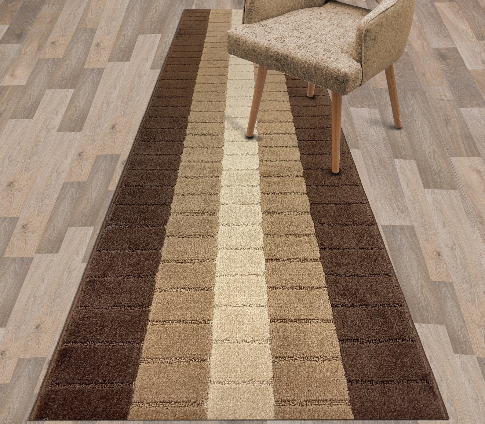 Non Skid Indoor Custom Size Hallway Runner Rug by the Foot ,modern ...