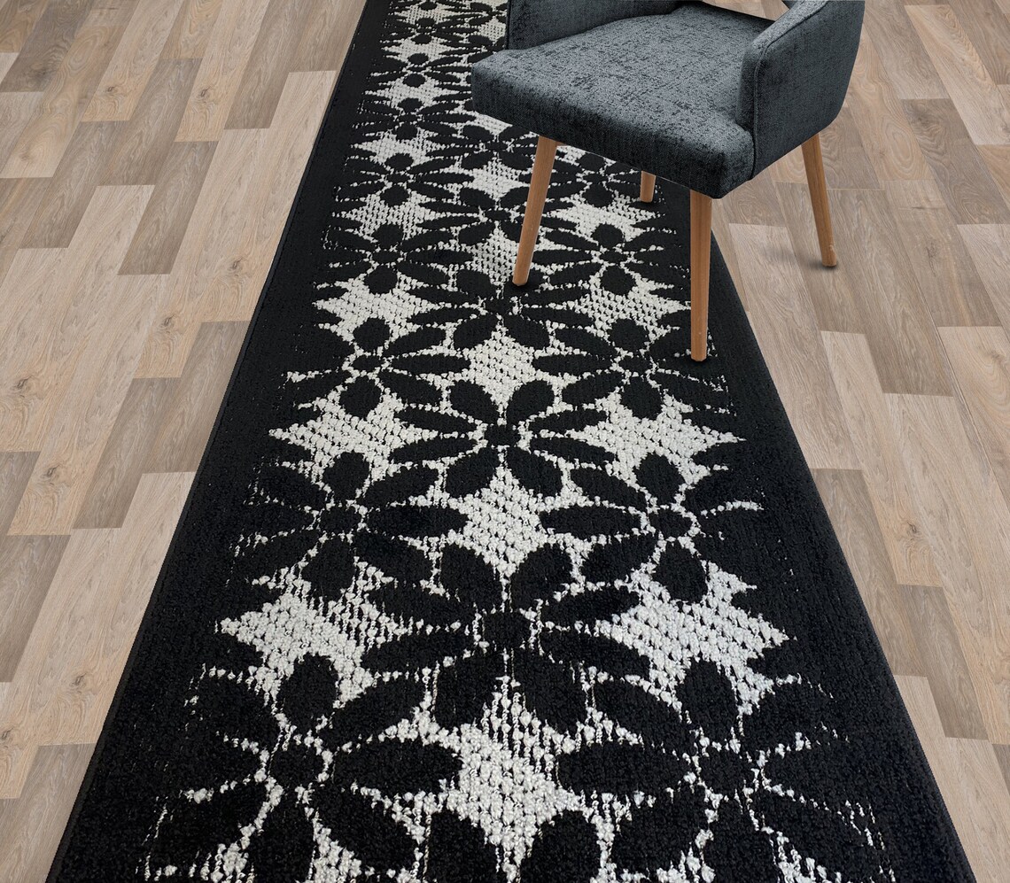 Custom Size Rug Runner Rubber Backed Non-slip Skid narrow | Etsy