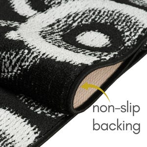 39-inch EXTRA WIDE WIDTH Hallway Kitchen Laundry Runner Rug Mat, Non ...