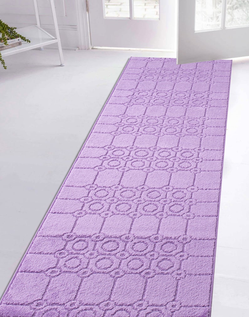 Custom Size Cut Length Violet Lavender Carpet Runner Rug Mat - Etsy