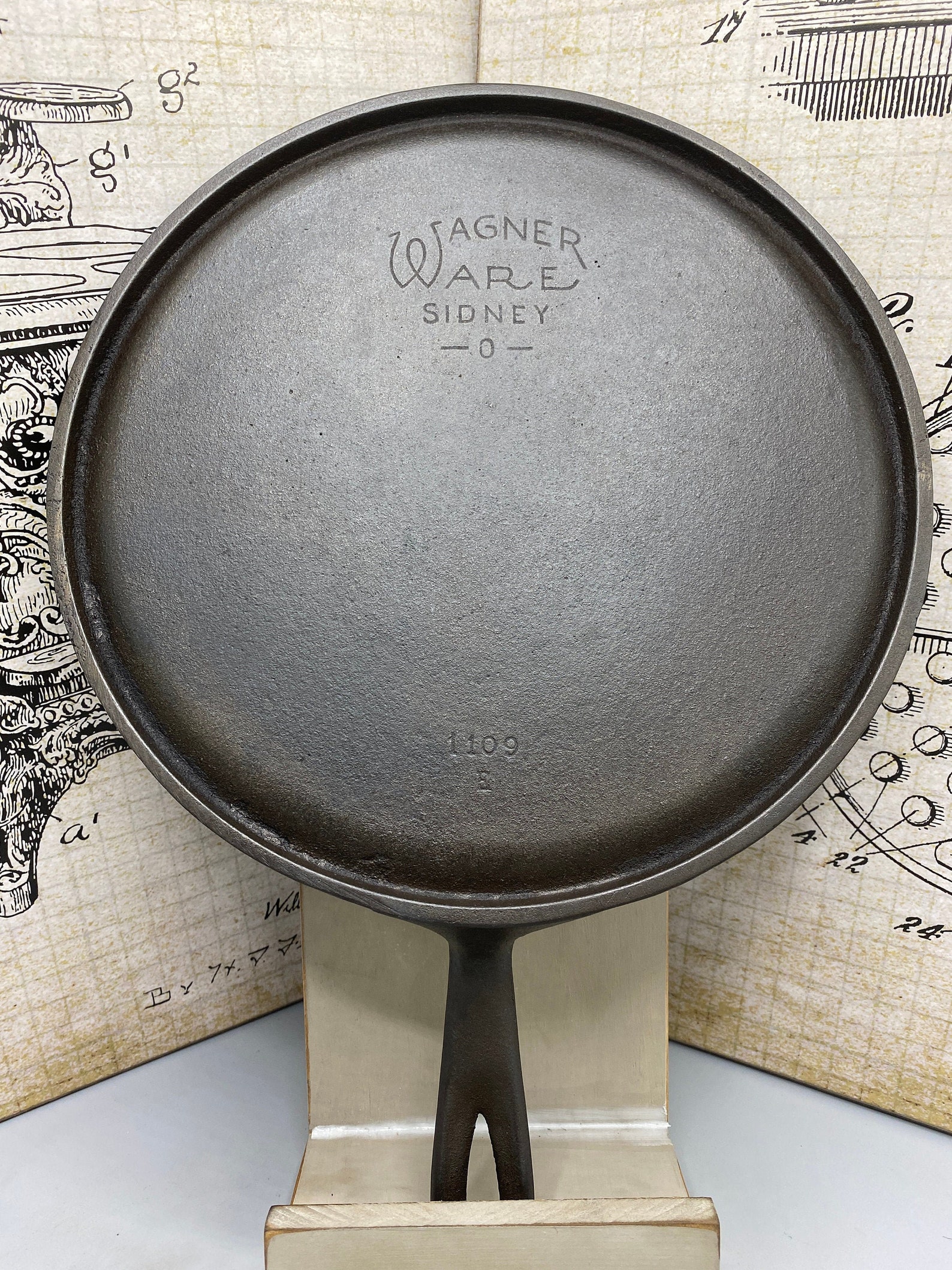 Wagner Ware Sidney O 9 Handle Griddle P/N 1109 E C. | Etsy