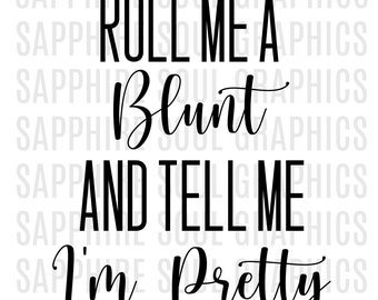 Blunt svg | Etsy