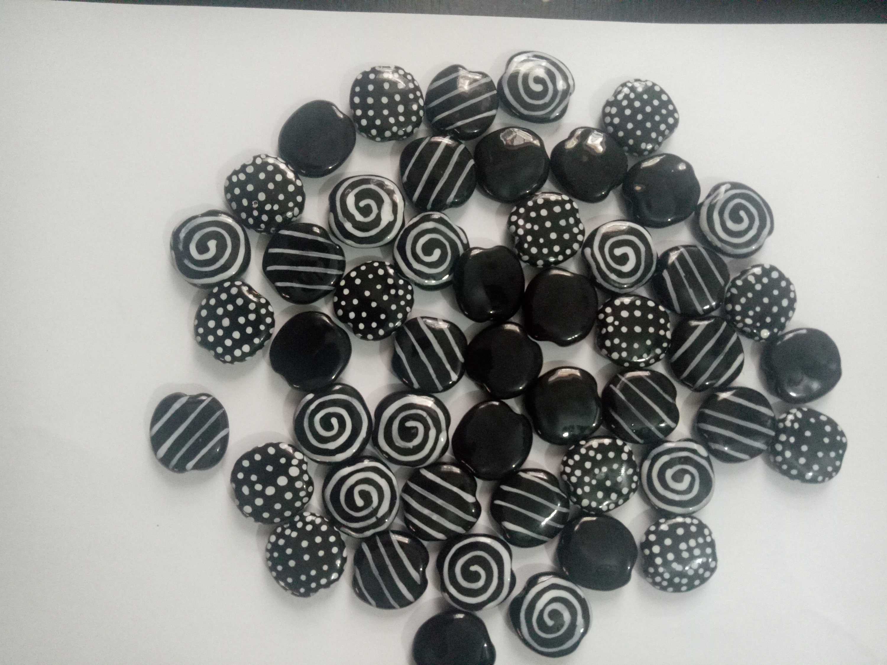 Kazuri Beads 50pieces Beads Beads Ceramic Beads Bead Lot - Etsy