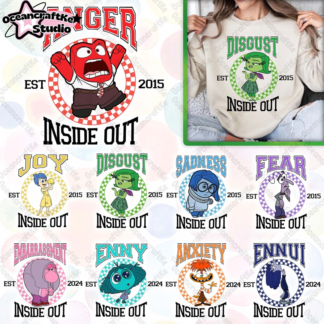 5 Cartoon Emotions Friends Png Bundle, Mental Health Matter Png, It's ...