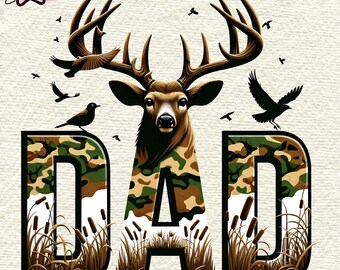 Hunter Dad PNG, Dad Png, Deer Hunting Png, Hunter Dad PNG, Best Buckin ...