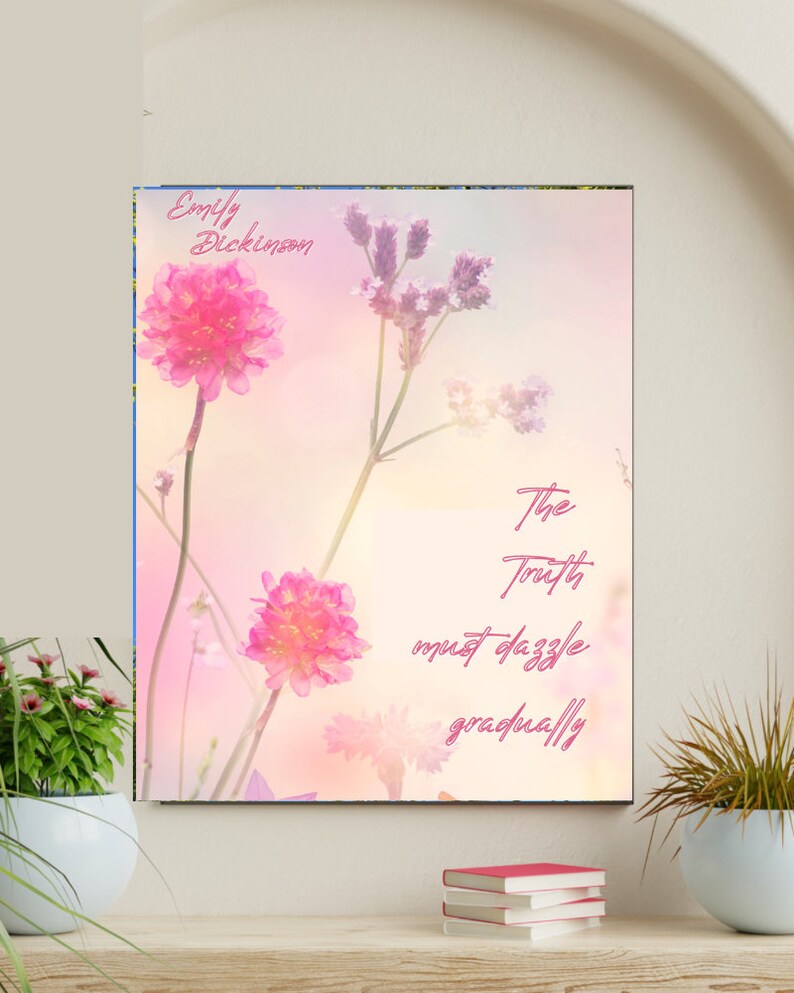 Emily Dickinson, the Truth Must Dazzle, Digital Download, Teacher Gift ...