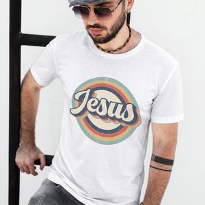 Retro Jesus Vintage Png Sublimation, Vintage Jesus Design, Jesus ...