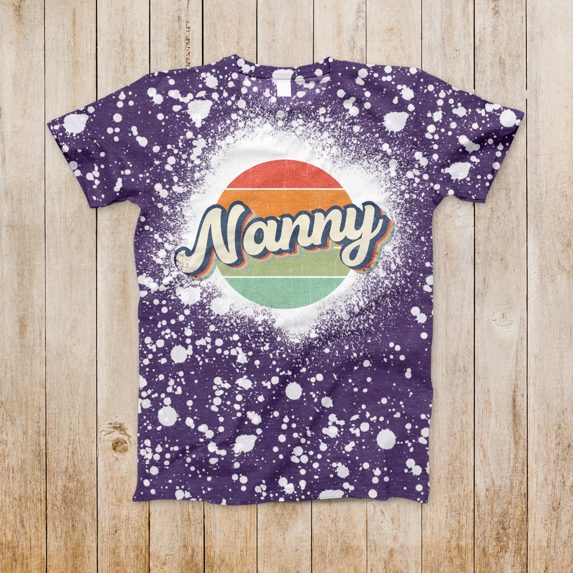 Retro Nanny Vintage Sublimation Png, Nanny Png Design, Gesegnete Nanny ...