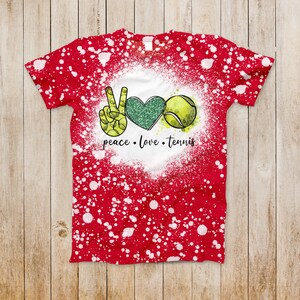 Peace Love Tennis Sublimation Png Digital Download, Peace Love Tennis ...
