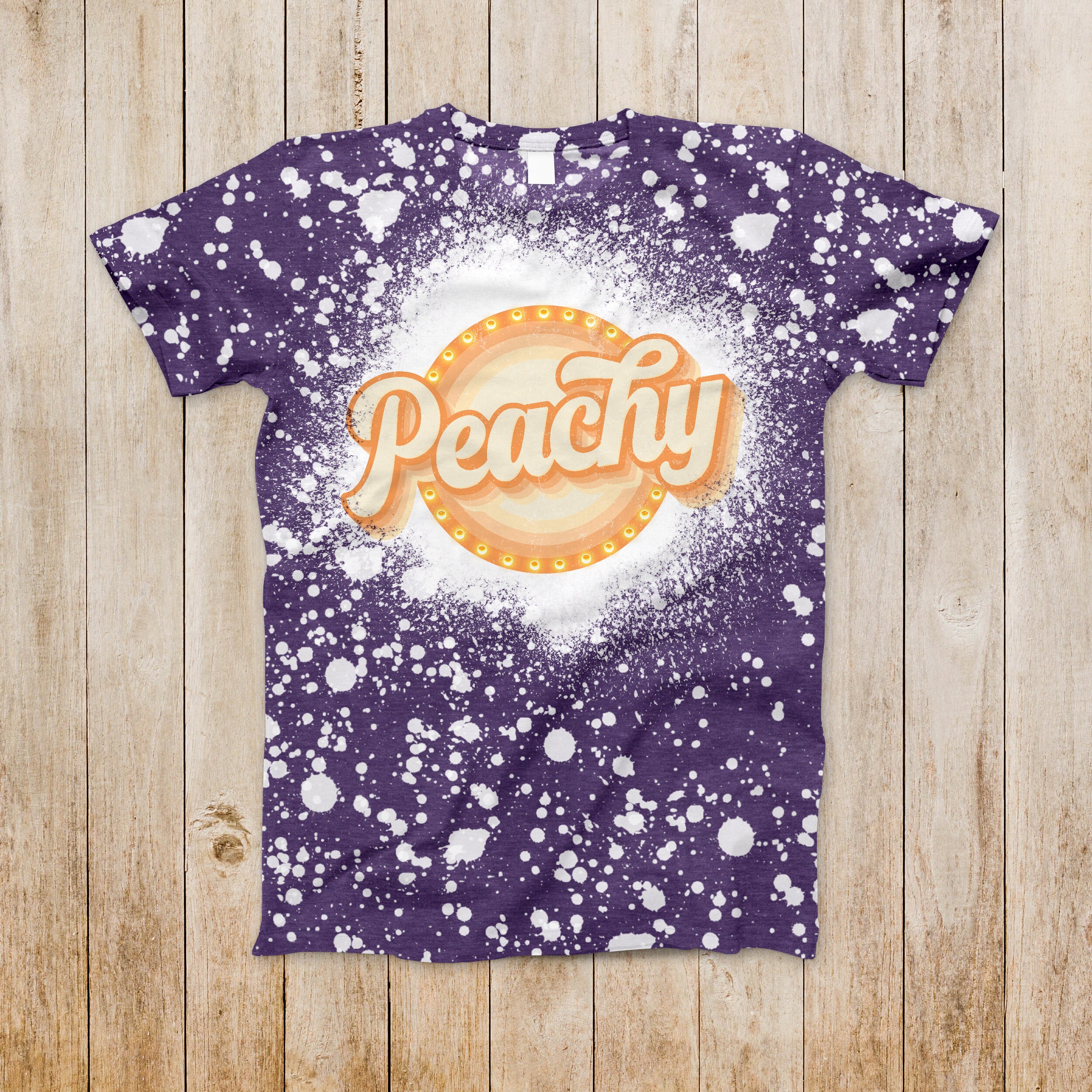 Retro Peachy Fruit Retro Peach Png Retro Sublimation | Etsy