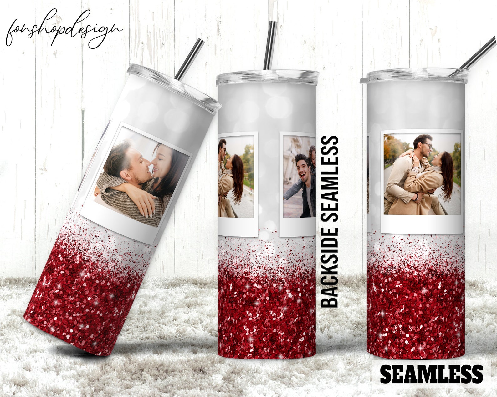 10 Bundle Faux Glitter Confetti Custom Color Photo Frame - Etsy