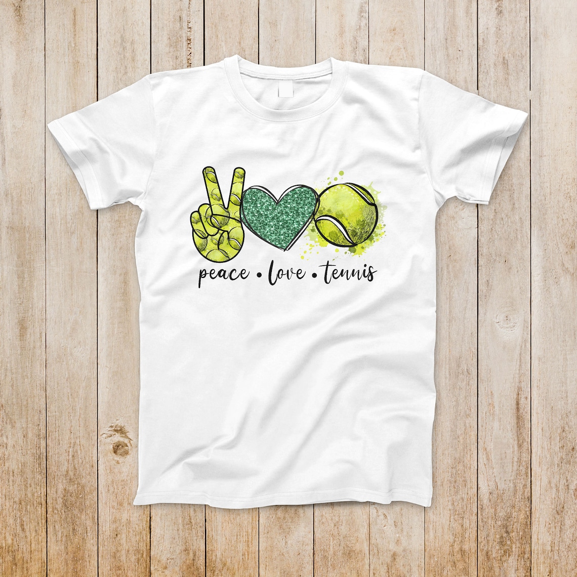 Peace Love Tennis Sublimation Png Digital Download Peace Love | Etsy