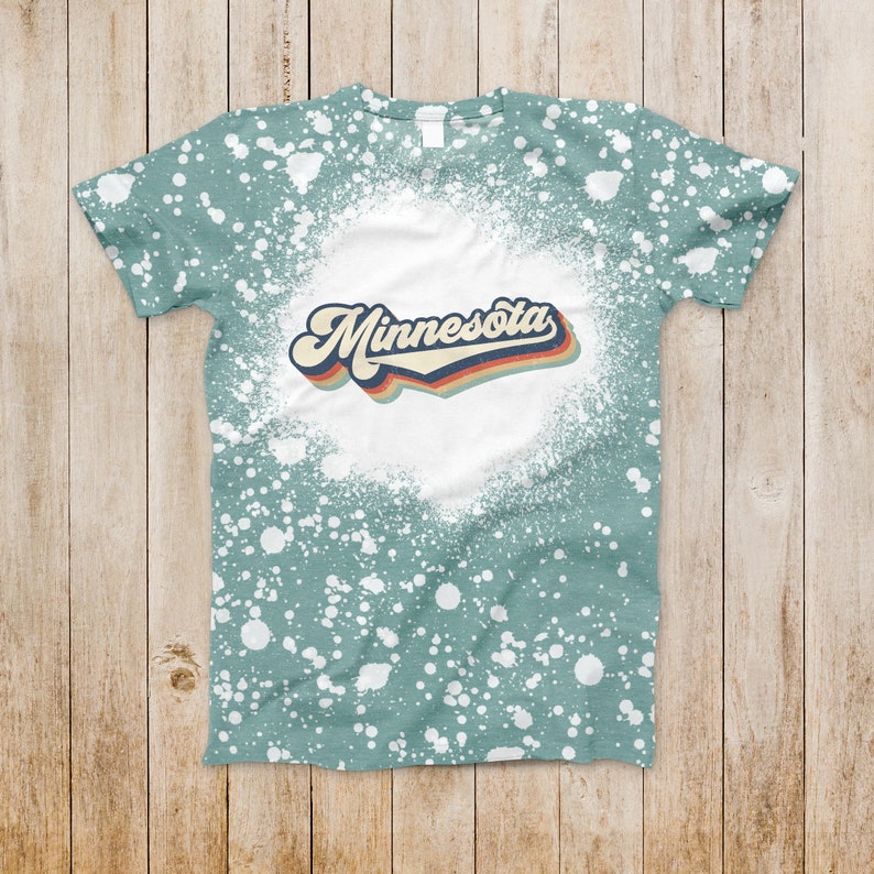 Minnesota Retro Vintage Sublimation Png Minnesota Png Retro - Etsy