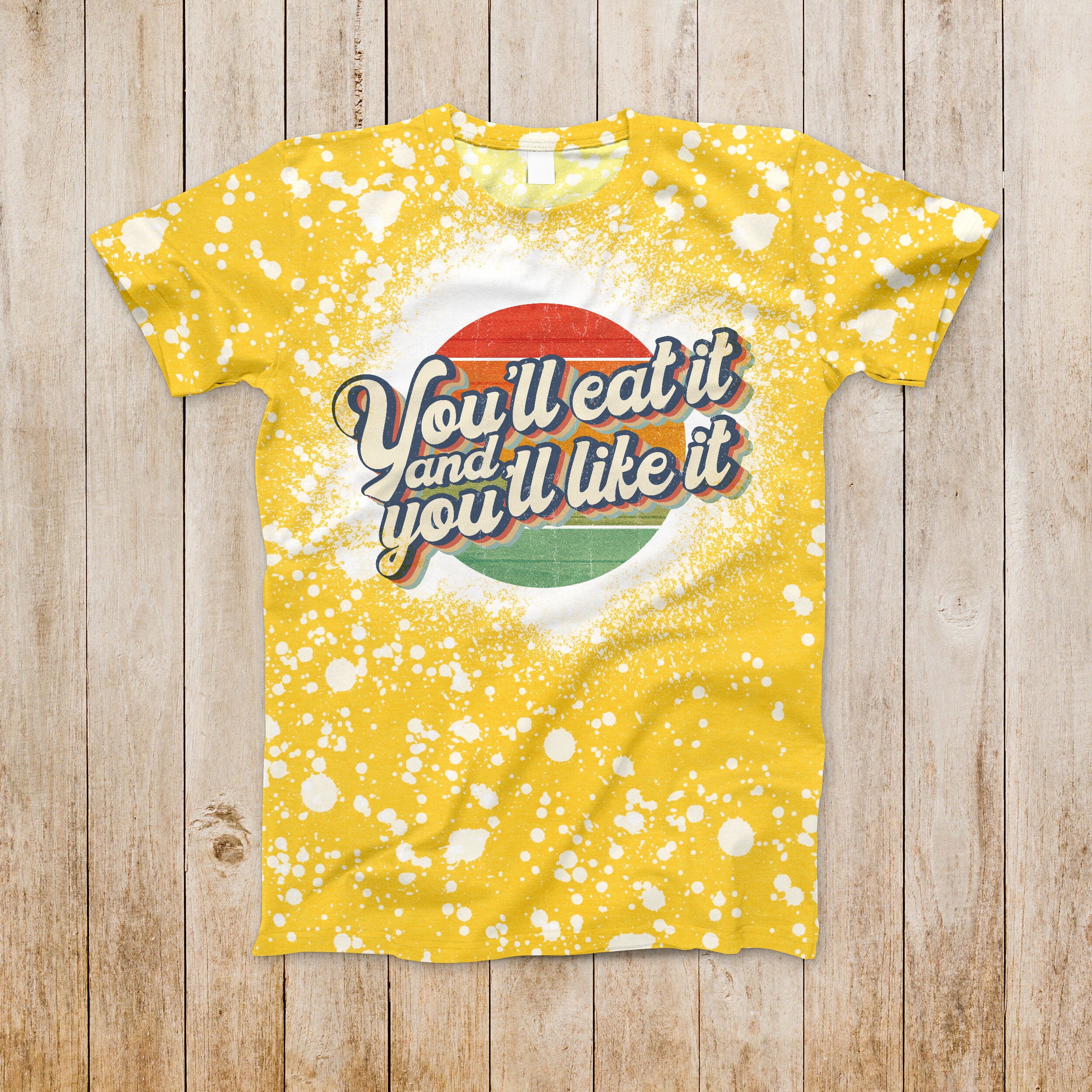 Retro You'll Eat It Vintage Sublimation Png You'll | Etsy