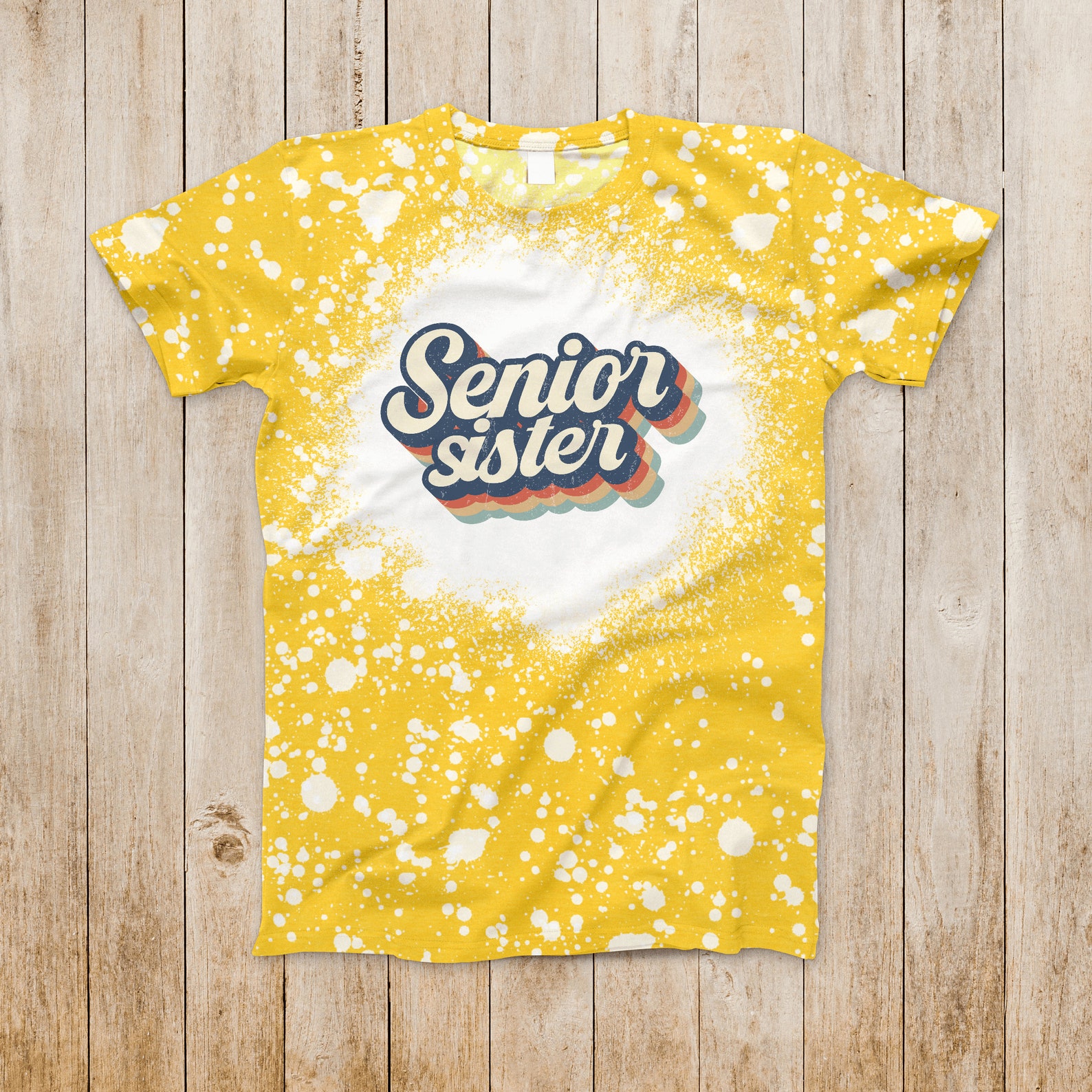 Retro Senior Sister Png Vintage Sublimation Retro - Etsy