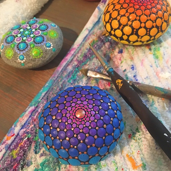 Hand Painted Rocks - Etsy