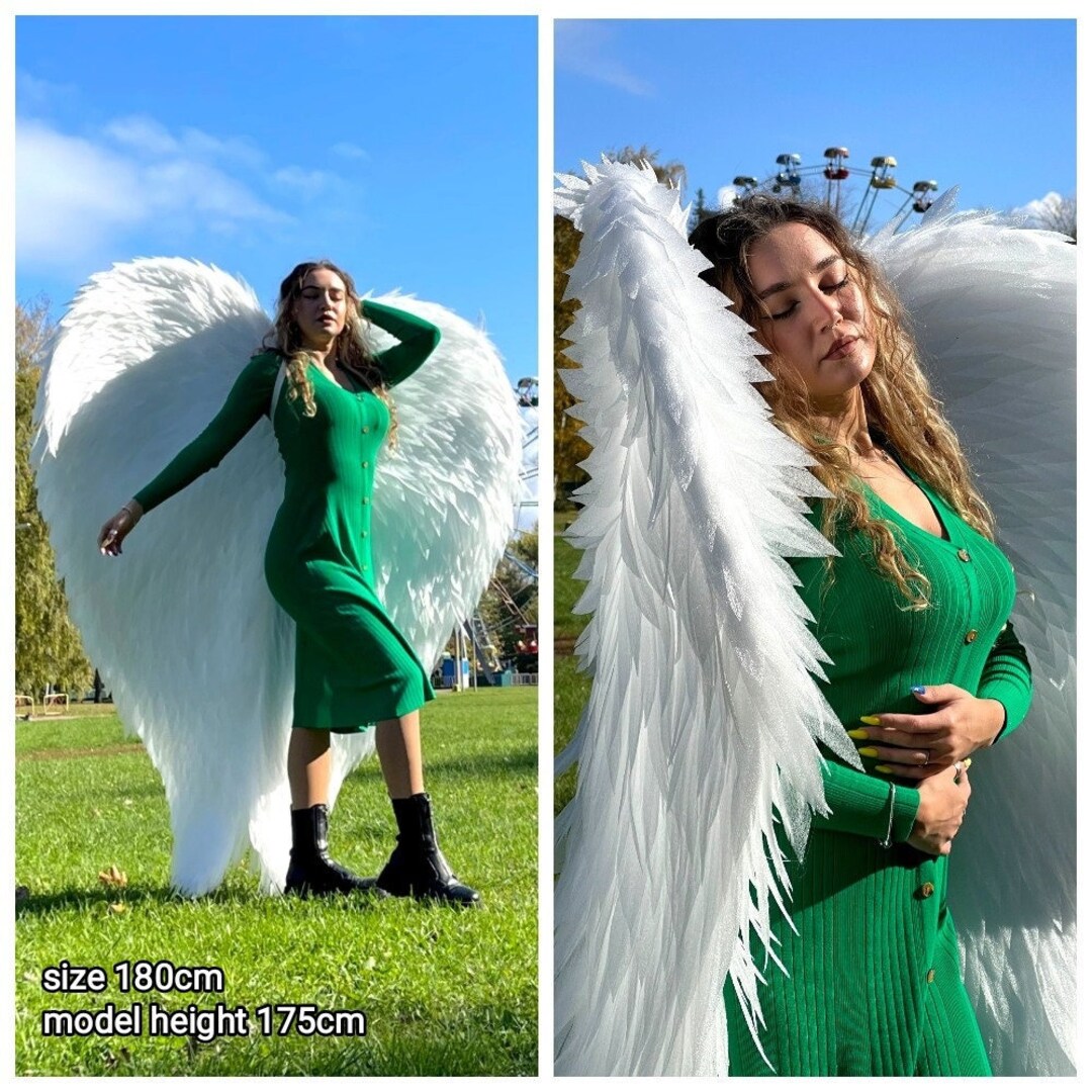 Big White Angel Wings,angel Costume for Photoshoot,party,christmas - Etsy