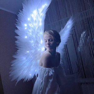 Luminous Angel Wings,magic Fairy Wings,adult Angel Costume,angel Wings ...