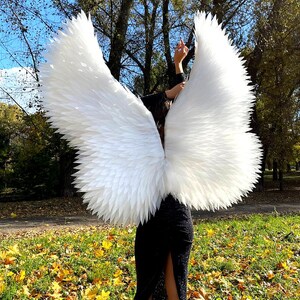 Big White Angel Wings, Angel Costume for Christmas - Etsy