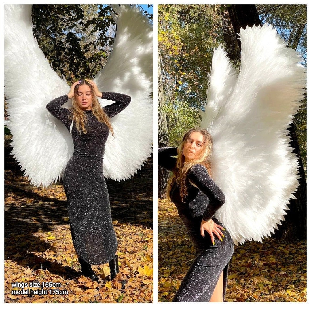 Big White Angel Wings/raised Butterfly Wings/angel Costume for Party ...
