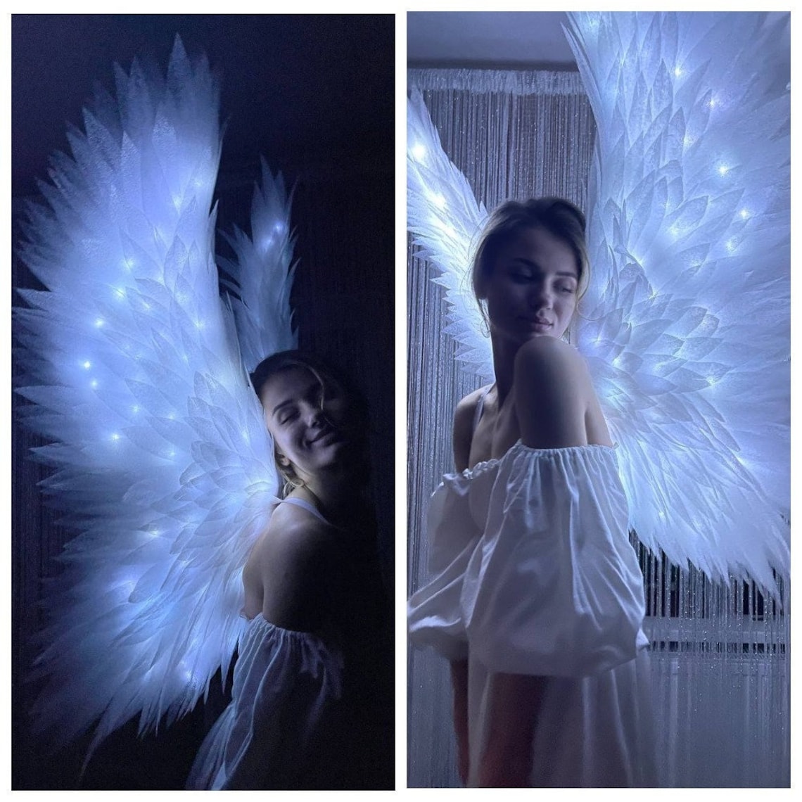 Luminous Angel Wingsmagic Fairy Wingsadult Angel - Etsy