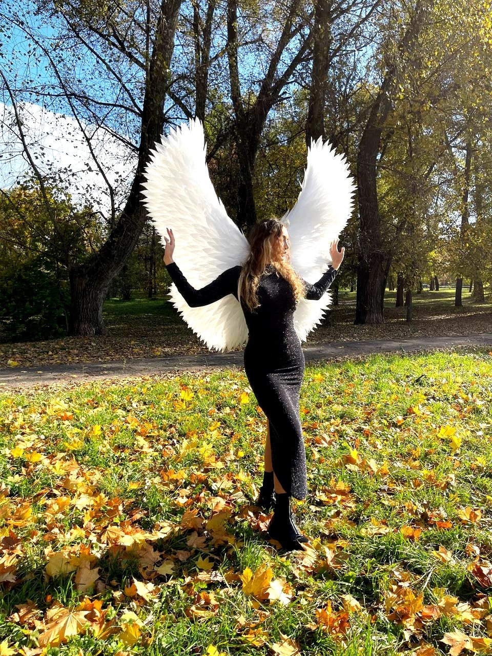 Big White Angel Wings Angel Costume for Christmas - Etsy