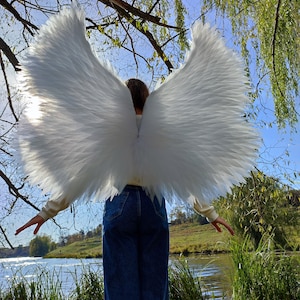 Big White Angel Wings,big Angel Costume for Adults,fairy Wings for ...