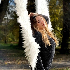 Big White Angel Wings, Angel Costume for Christmas - Etsy