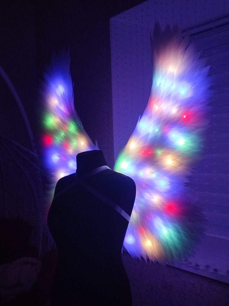 Rainbow Angel Wingslgbt Pride Angel Wingslgbt Pridecolorful - Etsy