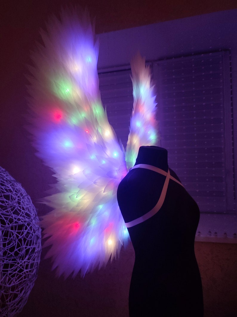 Rainbow Angel Wingslgbt Pride Angel Wingslgbt Pridecolorful - Etsy