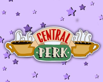 Central Perk Sticker | Etsy