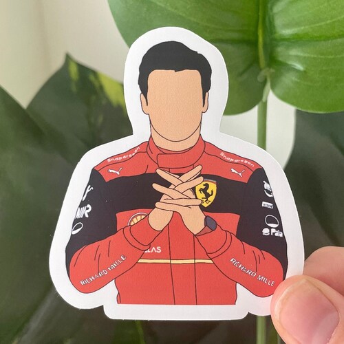 Carlos Sainz Sticker Pack/ Ferrari F1 Sticker/ Formula 1 - Etsy