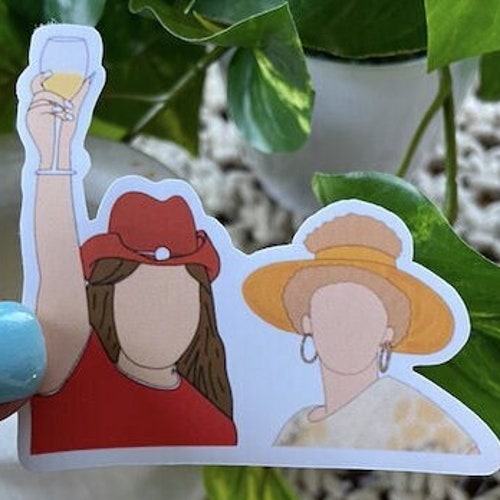 Kath and Kim Stickers Kath and Kel Sticker - Etsy Canada