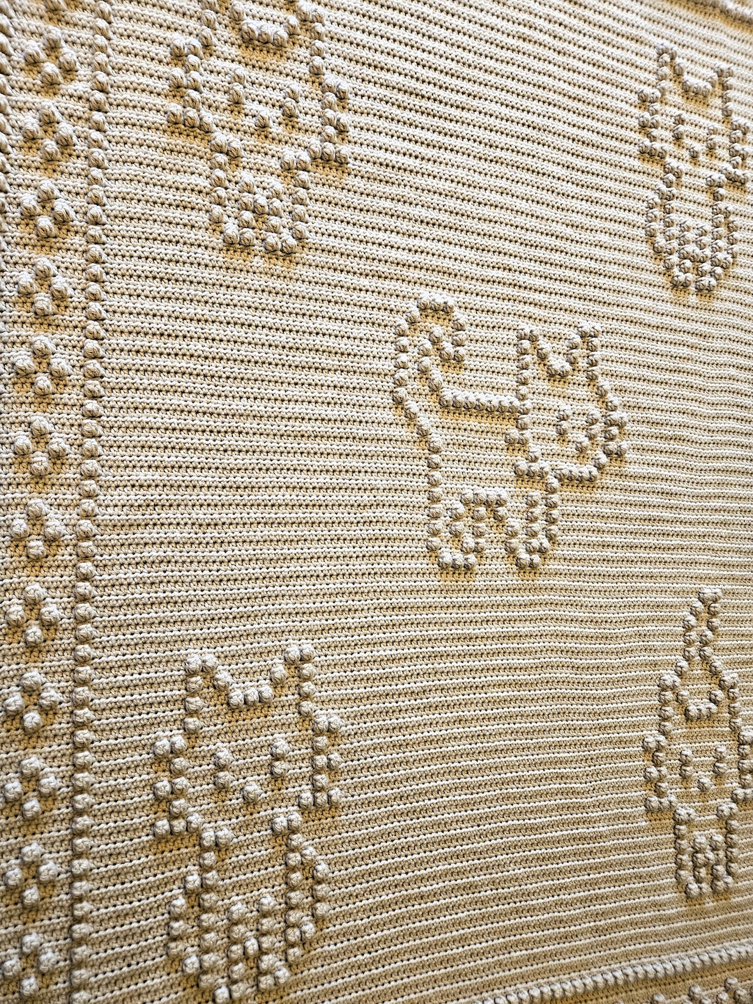 Purrfect Crochet Blanket Pattern, Cat Crochet Throw Pattern, Kitten ...