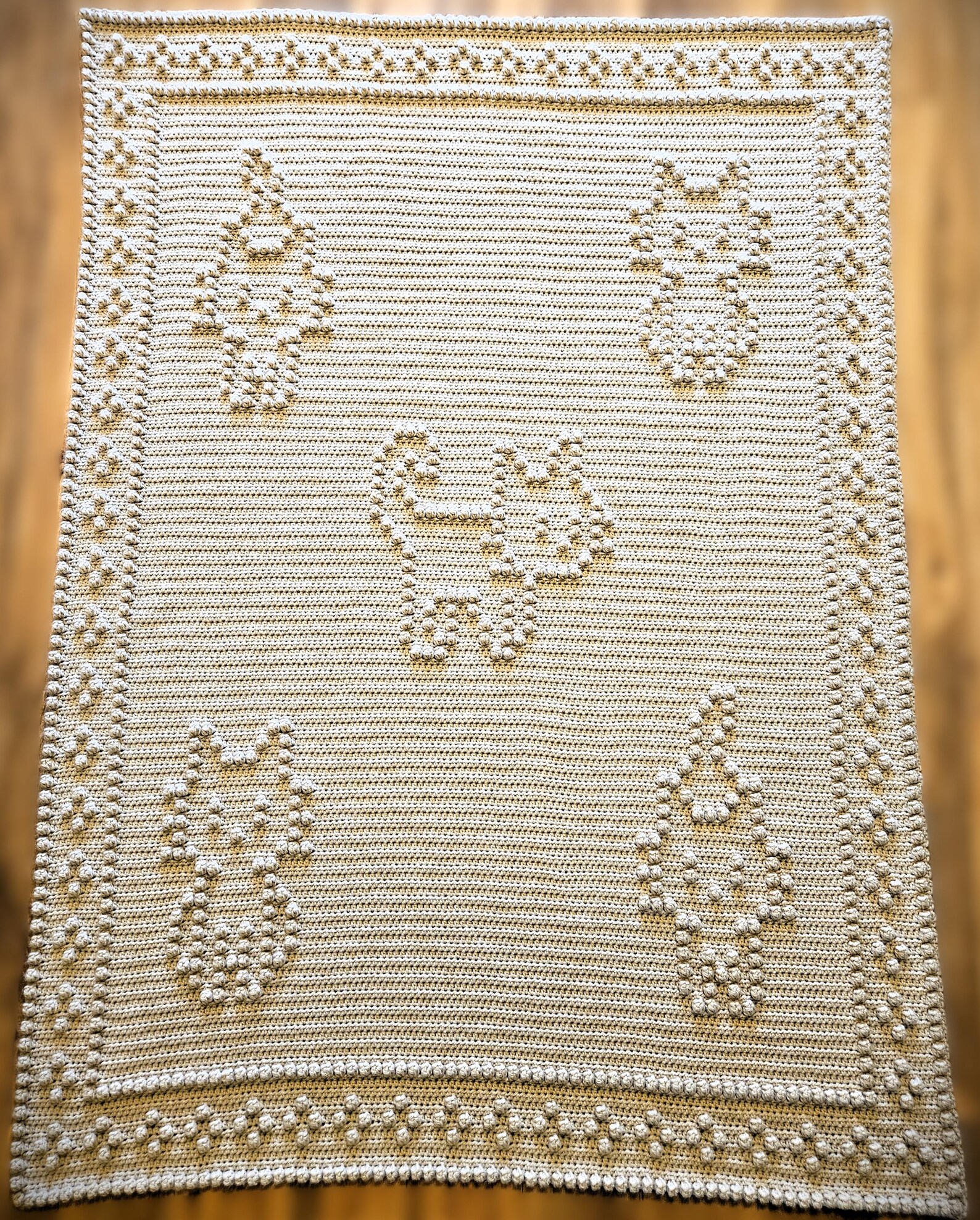 Purrfect Crochet Blanket Pattern, Cat Crochet Throw Pattern, Kitten ...