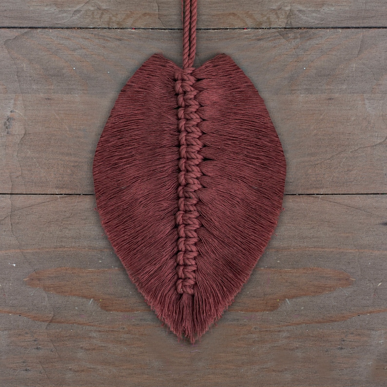 Macrame Feather Kit DIY Choose Custom 3 Colours - Etsy