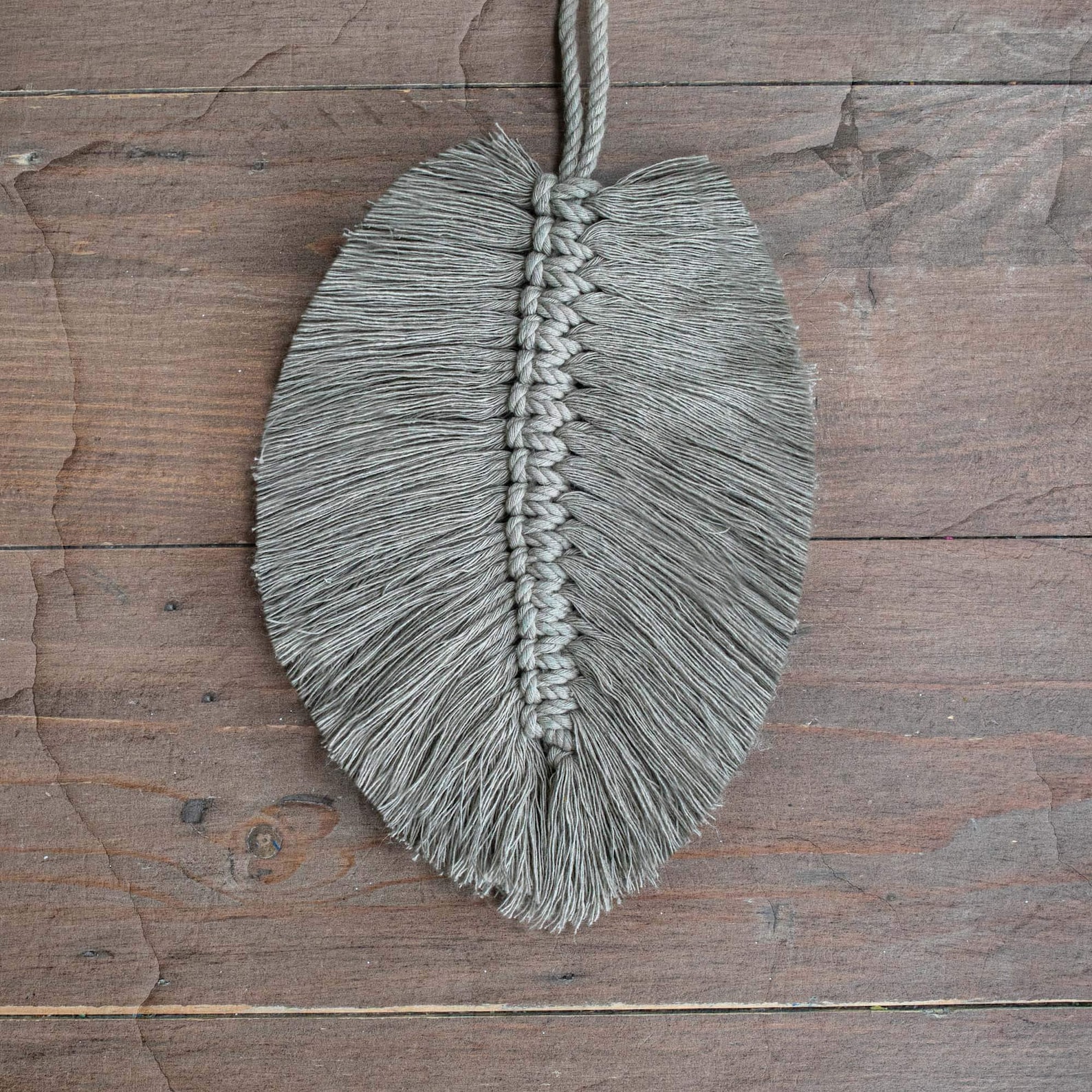 Macrame Feather Kit DIY Choose Custom 3 Colours - Etsy