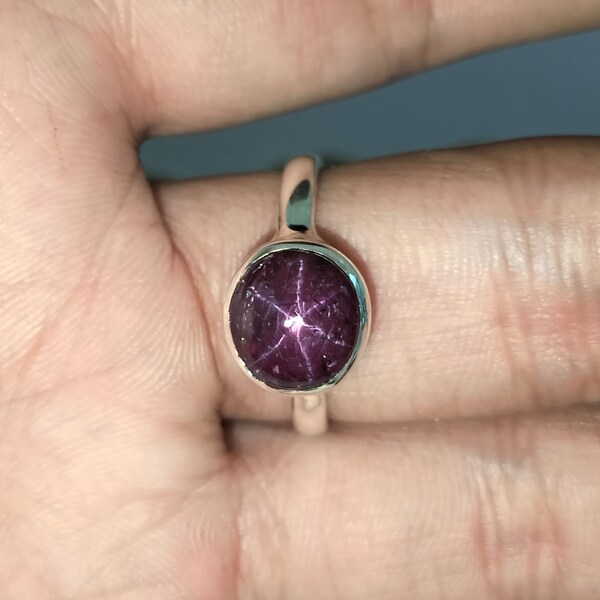 Star Ruby Ring - Etsy