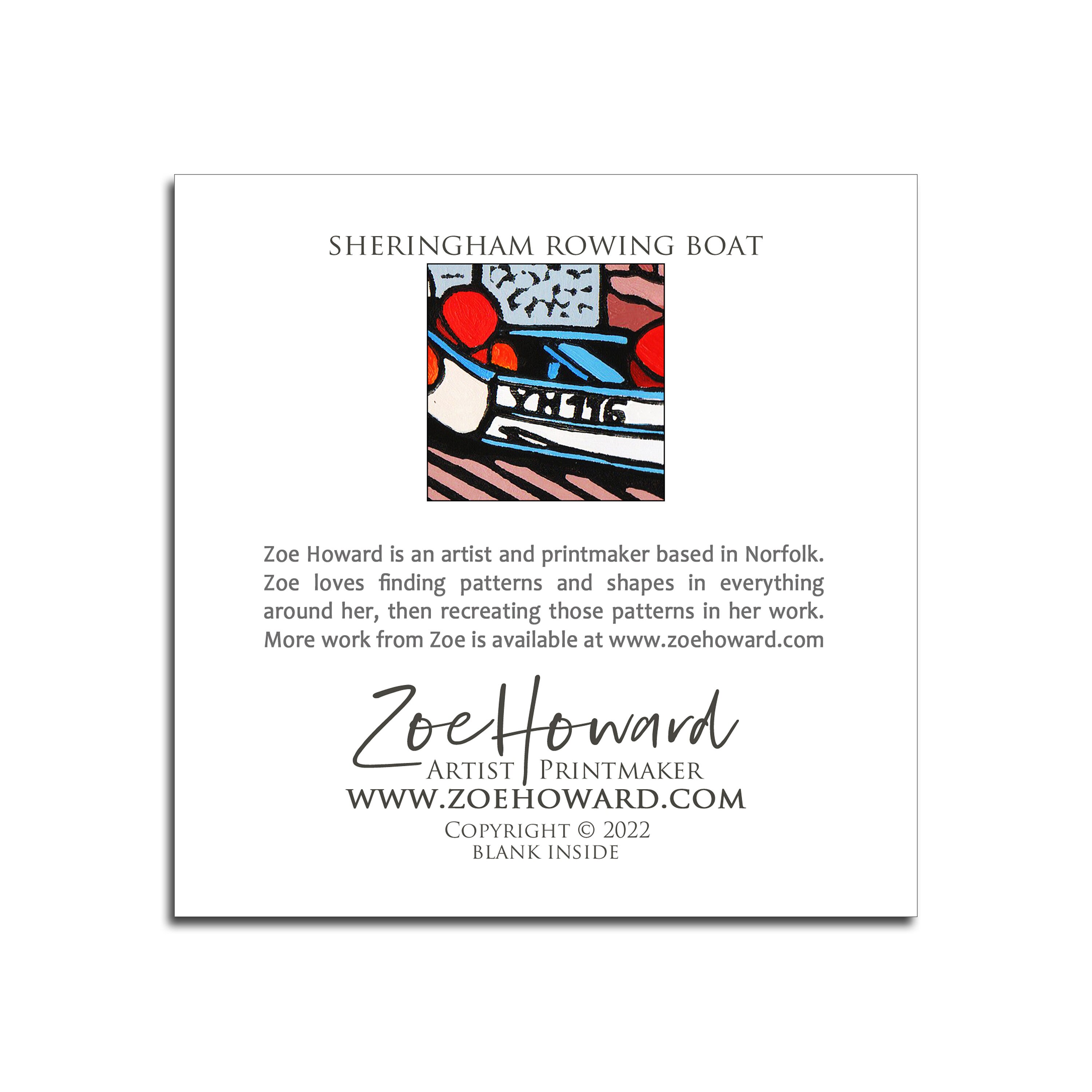 Rowing Boat Greeting Card - Etsy UK